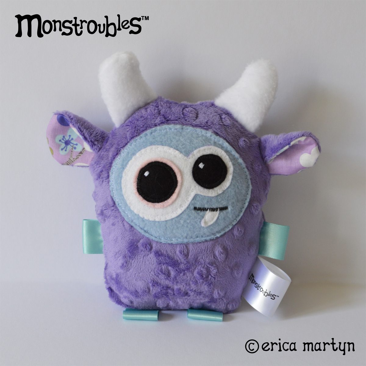 Monstroubles-Diddy-Purple-Monster-Batch-1-Odds-and-Soxlets-Copyright ...